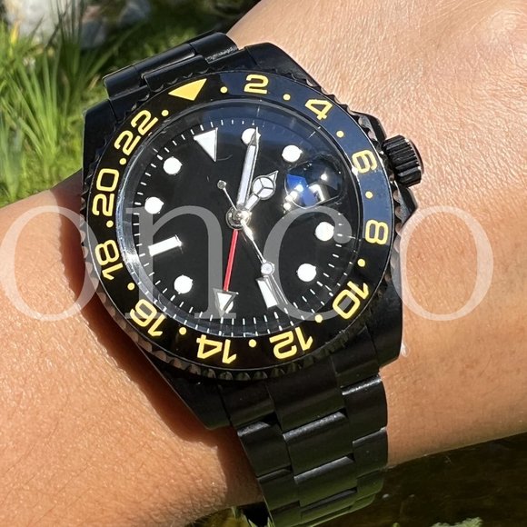 n/a | Accessories | Custom Made Mods Watch With Gmt Automatic Movement ...